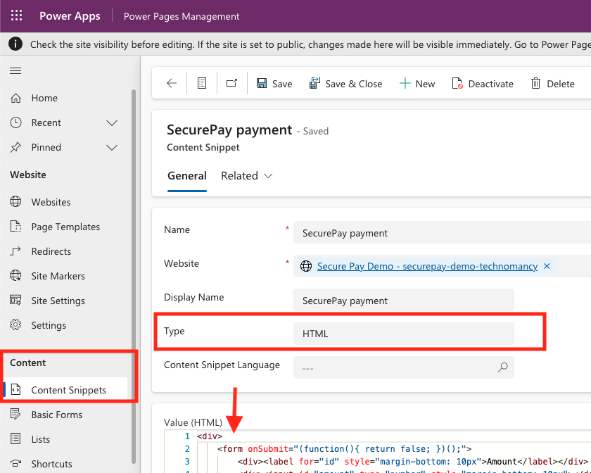 SecurePay in Power Pages – CloudMinded